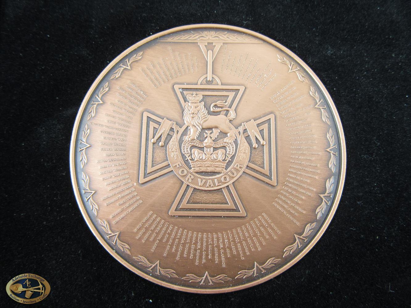 2014 $10 Copper Antique Coin, For Valour A History of the Victoria ...